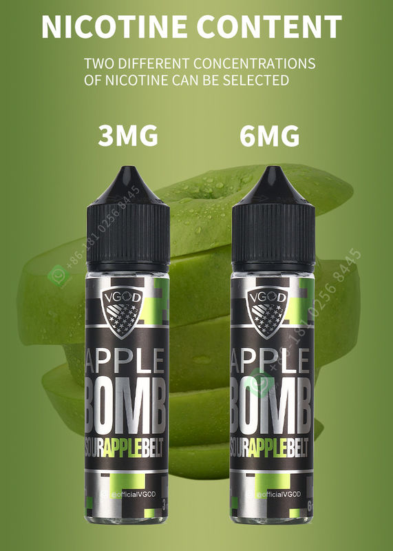 VGOD Vape Juice E-Liquid 5mg 6mg Nicotine Salt Vape Liquid E-Juice With ...