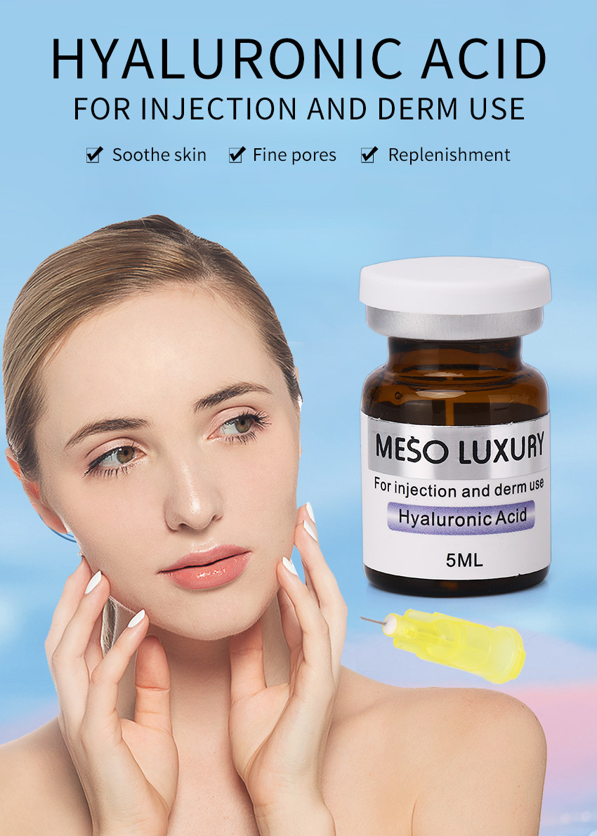 Private Label Injectable Hyaluronic Acid Exosomes Serum Skin Booster ...